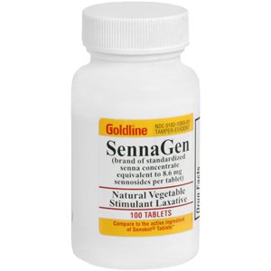 Amazon.com: SENNA GEN TAB BROWN G/L 100Tablets: Health & Personal Care