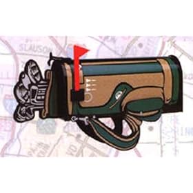 Golf Bag Mailbox - GolfBlogger Golf Blog