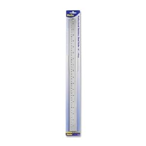 Amazon.com : Helix Professional Stainless Steel Ruler, 18-Inch (13218 ...