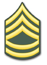 Army Sergeant First Class Rank