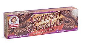 Amazon.com : Little Debbie Snacks German Chocolate Cookie Rings, 8 ...