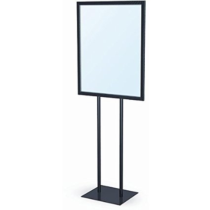 Source One Deluxe 22 x 28 Inch Black Floor Standing Sign Holder Heavy ...