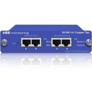 VSS Monitoring v1x1 10/100 Network Tap - Network Tapping - 2 x Network ...