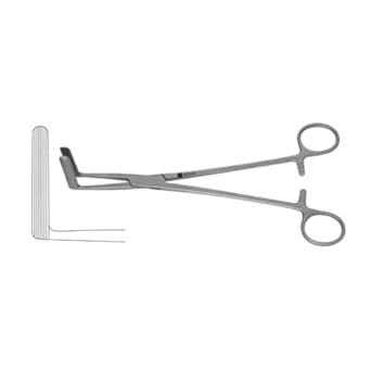 Novo Surgical Wertheim-Cullen Pedicle Clamp-Right Angle Jaws W ...