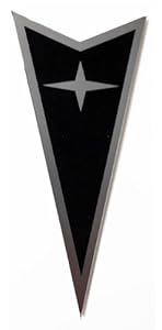 Amazon.com: Pontiac G8 Front Badge Emblem Star Black: Automotive