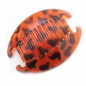 Interlocking Banana Combs Hair Clip French Side Combs Holder (Animal ...