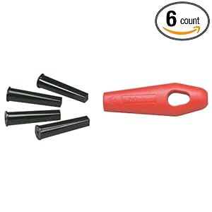 Nicholson Plastic File Handle with Inserts, 4" Length (Pack of 6): Hand ...
