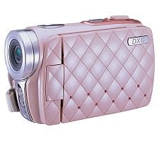 DXG DXG-535VPHD Riviera Pink HD Camcorder