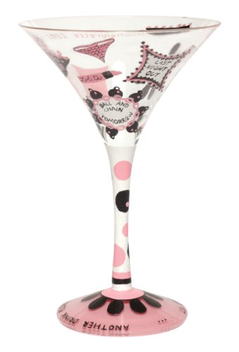 Girls Night Out Martini Glass - FindGift.com
