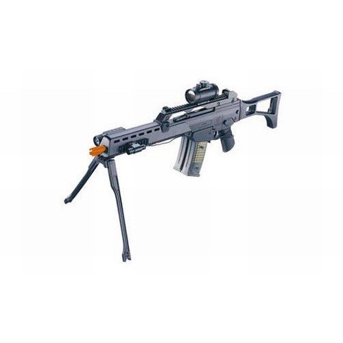 *# Cheap Double Eagle G36 Spring Airsoft Gun w/ Bipod, Laser, Red Dot ...