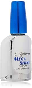 Amazon.com : Sally Hansen Mega Shine Top Coat 3460 Clear : Nail Polish ...