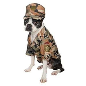 Amazon.com : Halloween Army Dog Costume, Small : Pet Supplies