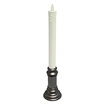 Luminara 13" Wax Taper Window Candle Bronze Holder | annama9uzab97's Blog
