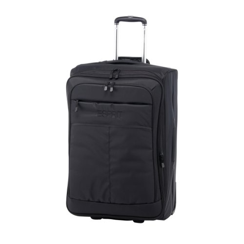 ESPRIT Trolley Koffer SuperLight, black-black, 71x46x35, 11170 ...