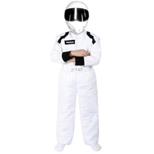 BBC Top Gear Stig Costume Outfit: Amazon.co.uk: Toys & Games