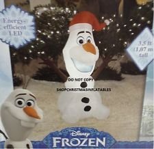 Amazon.com : DISNEY FROZEN OLAF 5-FT CHRISTMAS INFLATABLE BLOW-UP ...