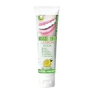 Amazon.com: Sparkle Toothpaste Lemon Soda 100 G Thai 1 Psc.: Health ...