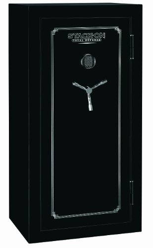 Stack-On Total Defense 22 Gun Security Safe, Electronic Lock, Gloss ...
