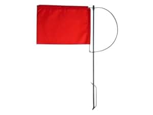Amazon.com : Wind Indicator Flag, 130mmx110mm Red . Five Oceans ...