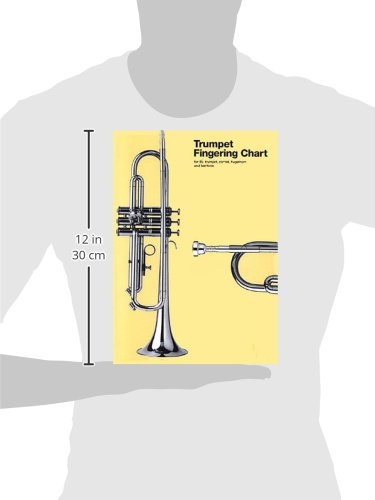 Trumpet Fingering Chart: for B-Flat Trumpet, Cornet, Flugelhorn and ...