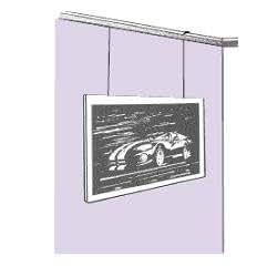 Complete Art Hanging System, Gallery Art Quality: Display art with ...