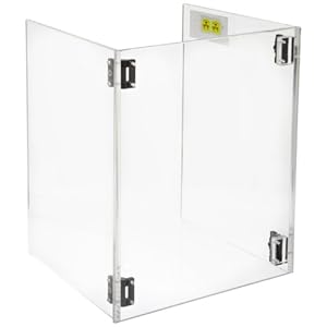 Dynalon 172384 Acrylic Hinged Lab Beta Safety Shield, 14.375" Length ...