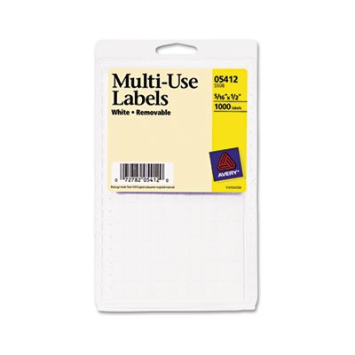 Buy Avery Consumer Products Products - Removable Multipurpose Labels, 5 ...