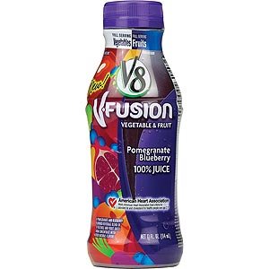 Amazon.com : V8 Fusion Pomegranate Blueberry 12oz Pack of 12 : Fruit ...