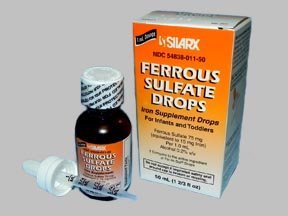 Amazon.com: Ferrous Sulf Drops 15mg/ml Sil , W/iron: Health & Personal Care