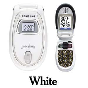 Amazon.com : Jitterbug Cell Phone Graphite White : Everything Else