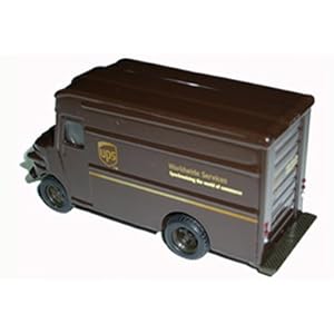 UPS Steel Toy Delivery Truck