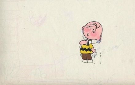 Its Your First Kiss, Charlie Brown Animation Art – Peanuts – Originals ...