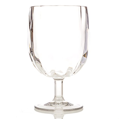 Stackable Shatterproof Wine Glasses from Savorware - Tritan Plastic ...