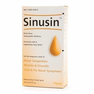 Amazon.com : Heel/BHI - Sinusin Nasal Spray .65oz : Saline Nasal Sprays ...