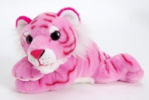 Amazon.com: Posh Plush Pink Tiger 12" by The Petting Zoo: Toys & Games