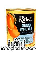 Amazon.com : Ratna Alphonso Mango Pulp : Fruit Relishes : Grocery ...