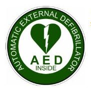 Amazon.com: Green AED Automated External Defibrillator Inside Decal ...
