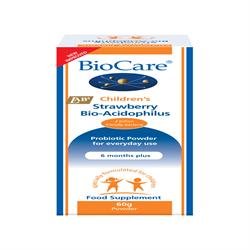 Biocare 60g Children’s Strawberry Bio Acidophilus Powder | Nakosite