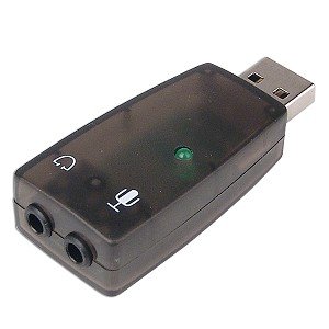 Amazon.com: USB 2.0 to Audio Adapter with Mic Jack: Computers & Accessories