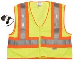 Condor 5NVE2 Safety Vest, Reflective, Lime, 4XL Reviews | Safety Vests