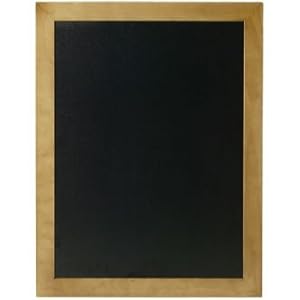 Amazon.com: Traditional Blackboard Wood Frame - (520 x 670 mm): Home ...