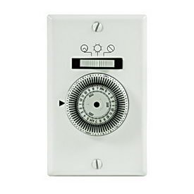 Intermatic KM2ST-1G 1 Gang SPST In-Wall 24-Hour Mechanical Timer - Wall ...