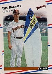 Cool Padres Card: Jason Thompson and His Surfboard | Gaslamp Ball