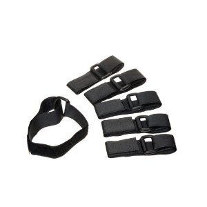 Amazon.com: (6-Pack) D-Ring Velcro Quick Straps Adjustable Multi ...