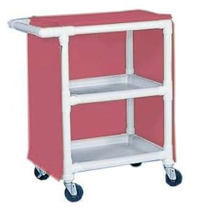 Amazon.com: Linen Cart MAUVE - 2 SHELF - MESH COVER: Health & Personal Care