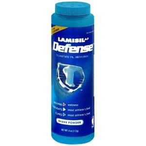Amazon.com: LAMISIL DEFENSE SHAKE POWDER 4OZ NOVARTIS CONSUMER HEALTH ...