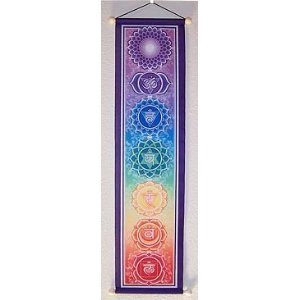 Amazon.com : 12" X 48" Large Chakra Banner, By Bryon Allen : Wall ...