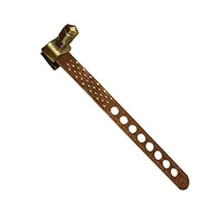 6" Inch Copper Ground Strap UL Bonding Grounding Clamp Heavy Duty ...