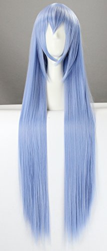 Buy Cying Lin® Akame Ga Kill Esdeath Cos Wig Smoke Blue Straight Long ...