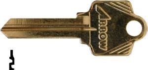 Arrow K6A Standard Bow Key Blank (Box Of 50) - Door Lock Replacement ...